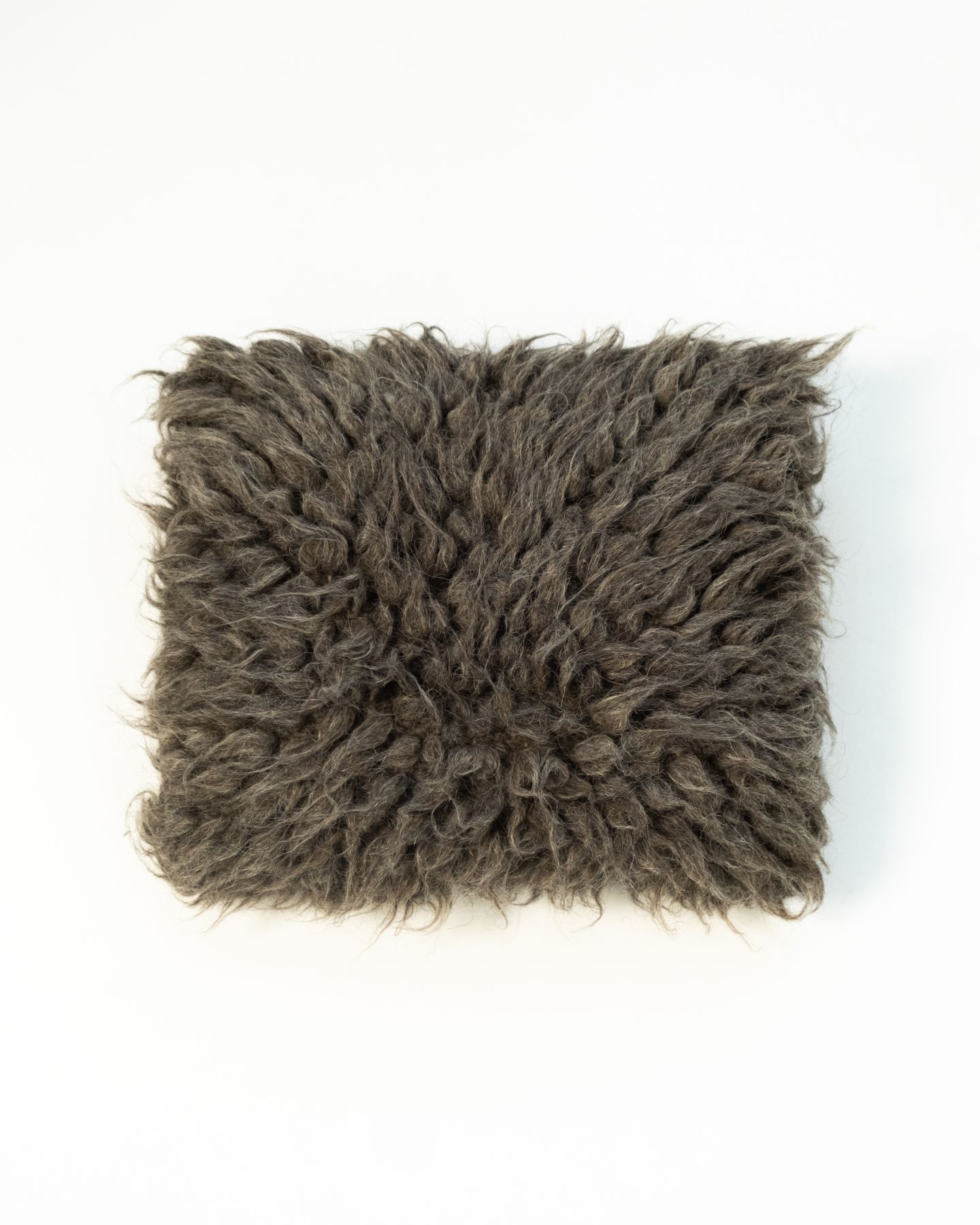 Sheep wool pillow GRASS dark grey buy in the MAIIMO online store